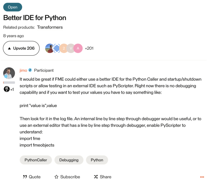 FME Python in Visual Studio Code - Locus Limited